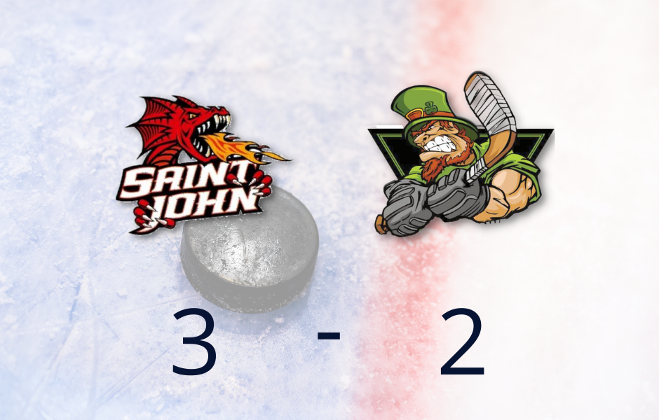 Saint John Flames - Game Time Irishmen - Southern Senior Hockey League